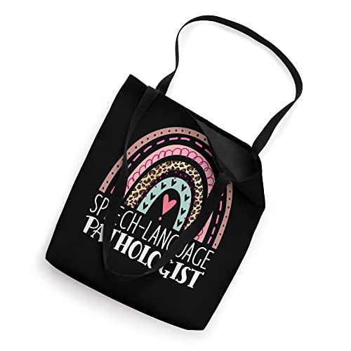 Speech Language Pathologist Rainbow Speech Therapy SLP Tote Bag