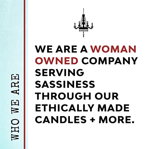 MMalicious Women Candle Co - Because Patients…, Lemon Drop Martini Infused with Happy Hour in Scrubs, All-Natural Soy Candle, 9 oz.