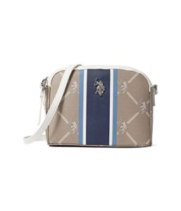 u.s. polo assn. signature crossbody tan one size