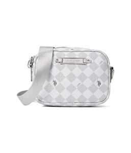 u.s. polo assn. printed dhm crossbody grey one size