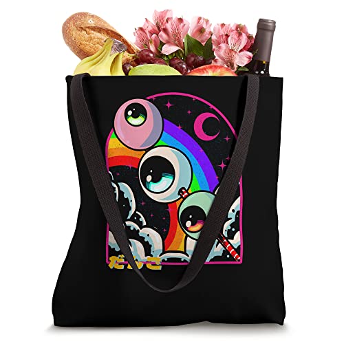 Weirdcore Dango Eyeball Japanese Food Otaku Weeb Anime Lover Tote Bag