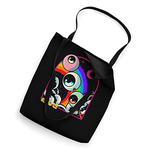 Weirdcore Dango Eyeball Japanese Food Otaku Weeb Anime Lover Tote Bag