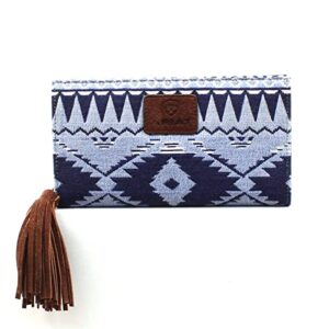 ariat madison collection clutch blue