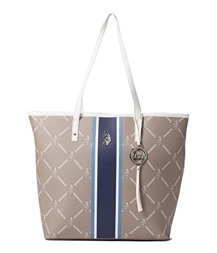 U.S. POLO ASSN. Signature Tote Tan One Size