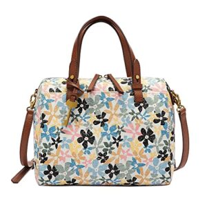 fossil rachel satchel, flower power