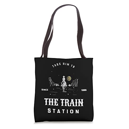 Take Him To The Train Station Tote Bag