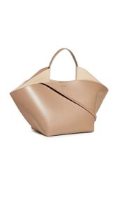 ree projects women’s ann tote medium, caramel, tan, one size