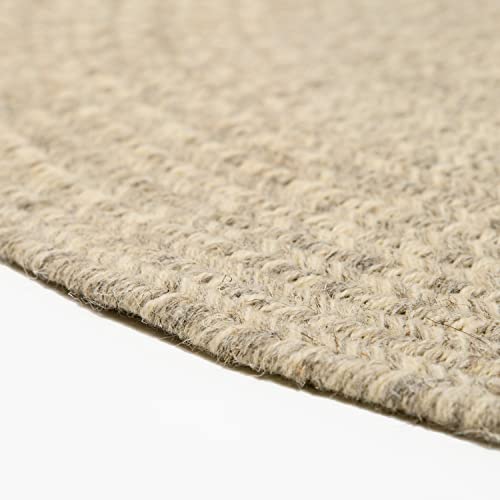 Colonial Mills All - Natural Woven Tweed - Light Grey 4' x 6'