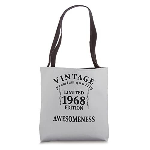 1968 Vintage limited meme awesomeness Birthday quote Tote Bag