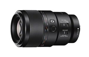 sony sel90m28g fe 90mm f/2.8-22 macro g oss standard-prime lens for mirrorless cameras,black