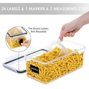 2 Pack Stackable Makeup Organizer and 4PCS 3.2L Spaghetti Container