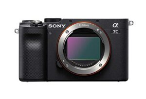 sony alpha 7c full-frame mirrorless camera – black (ilce7c/b)