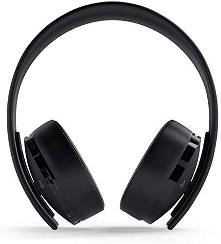 Sony Playstation Gold Wireless Headset 7.1 Surround Sound PS4 New Version 2018 1st Party Sony Refurbished (Renewed)