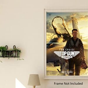 XIHOO Top Gun: Maverick 2022 Movie Unframed Wall Decor Poster 24x36