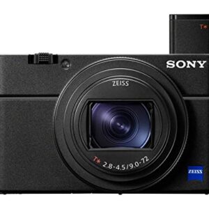 Sony RX100 VII Premium Compact Camera with 1.0-type stacked CMOS sensor (DSCRX100M7)