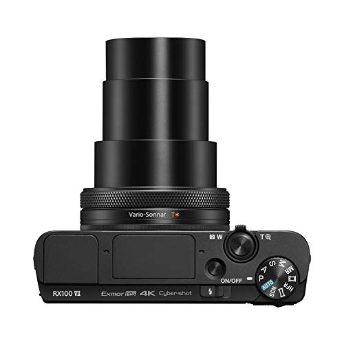 Sony RX100 VII Premium Compact Camera with 1.0-type stacked CMOS sensor (DSCRX100M7)