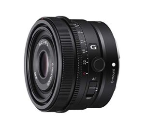 sony fe 40mm f2.5 g full-frame ultra-compact g lens