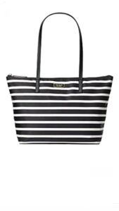 kate spade dawn sailing stripe tote