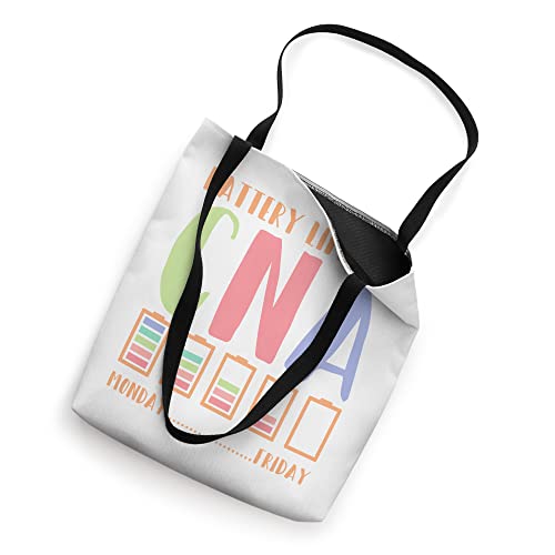 Battery Life Of A CNA Nurse Life Tote Bag