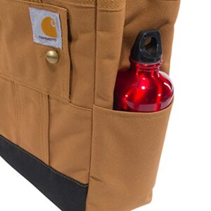 Carhartt Gear B0000380 Vertical Snap Tote - One Size Fits All - Carhartt Brown