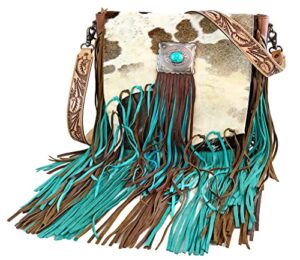 american darling cowhide and fringe crossbody adbg830