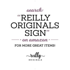 Reilly Originals 5x7 Inch Please Do Not Disturb Sign ~ Exclusive Value Series with Elegant Designer Graphics ~ Ready to Hang (White)