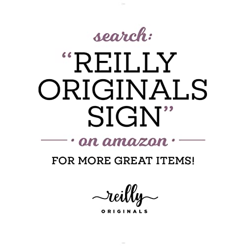 Reilly Originals 5x7 Inch Please Do Not Disturb Sign ~ Exclusive Value Series with Elegant Designer Graphics ~ Ready to Hang (White)