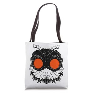 creatures of legend – mothman tote bag