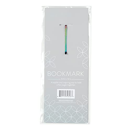 Metal Bookmark - Inspire. 5.4" x 1.6". Holographic Plated Metal. Functional and Fashionable Bookmark. Durable Metal Bookmark & Place Holder by Erin Condren.