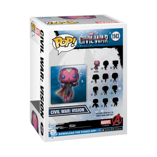 Funko Pop! Marvel: Captain America: Civil War Build A Scene - Vision, Amazon Exclusive, Figure 1 of 12