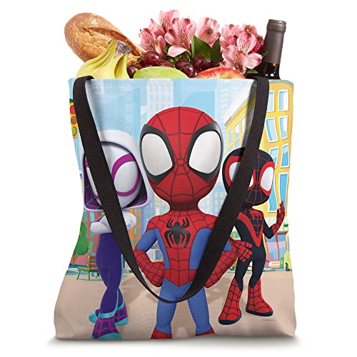 Marvel Spidey and His Amazing Friends Spidey Team Group Tote Bag