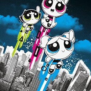 Trends International Powerpuff Girls-Group City Wall Poster, 22.375" x 34", Premium Unframed Version