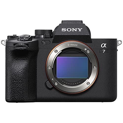 Sony Alpha 7 IV Full-Frame Mirrorless Interchangeable Lens Camera (Body Only) Bundle with Battery and Dual Charger (2-Pack), Holster Camera Case, Software Suite, Memory Card and Carry Case (7 Items)