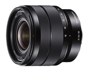 sony – e 10-18mm f4 oss wide-angle zoom lens (sel1018),black