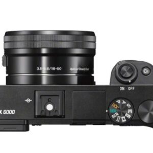 Sony Alpha a6000 Mirrorless Digital Camera with 16-50mm Power Zoom Lens (Renewed)