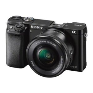 Sony Alpha a6000 Mirrorless Digital Camera with 16-50mm Power Zoom Lens (Renewed)