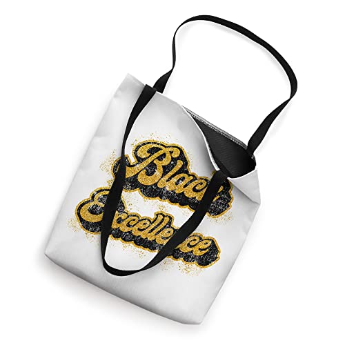 Black Girl Pride Excellence Retro Vintage Tote Bag