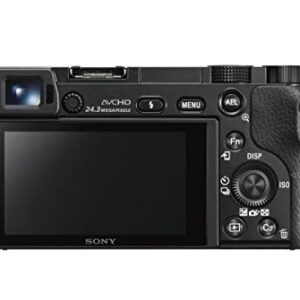 Sony Alpha a6000 Mirrorless Digital Camera 24.3MP SLR Camera with 3.0-Inch LCD (Black) w/16-50mm Power Zoom Lens