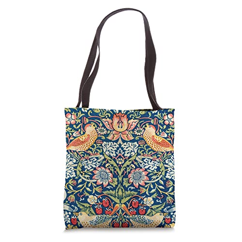 Strawberry Thief William Morris pattern vintage art Tote Bag