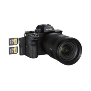 Sony Alpha 7R IVA Full Frame Mirrorless Interchangeable Lens Camera w/High Resolution 61MP Sensor, up to 10FPS with Continuous AF/AE Tracking (Renewed)