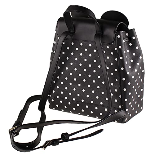 Kate Spade New York x Disney Minnie Mouse Black Polka Dot Leather Backpack