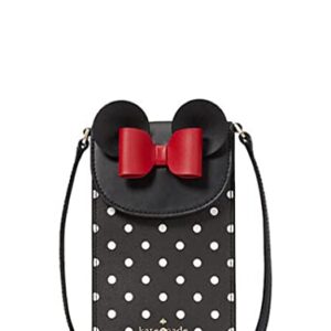 Kate Spade New York Minnie Mouse North South Flap Phone Crossbody Bag