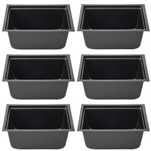 american built pro utility tub box 13″x9″x6″ id – pack of 6