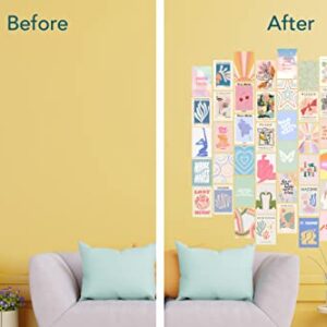 Cornerora Danish Pastel Wall Collage Kit - 50 PCS Danish Pastel Posters, Pastel Danish Room Decor, Matisse Wall Art Room Décor Pictures, Preppy Wall Collage Kit for Teen Girls