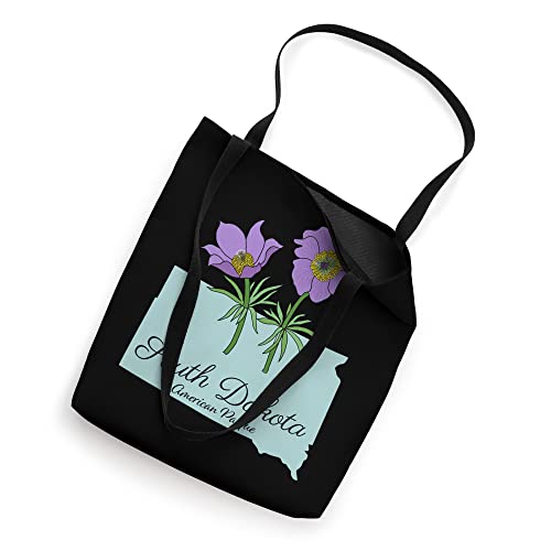 South Dakota American Pasque Flower Tote Bag