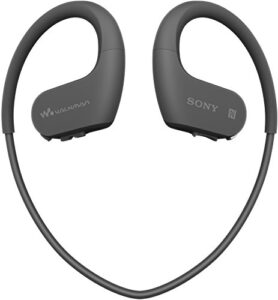 sony nw-ws623 4 gb waterproof walkman mp3 player with bluetooth – black