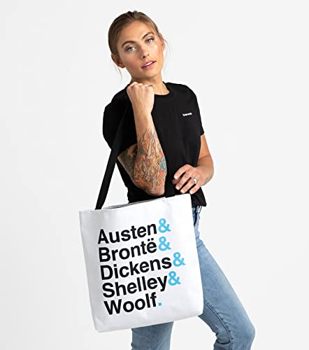 British author names Tote Bag