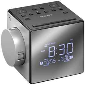 sony icfc1pj alarm clock radio,black