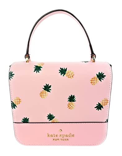 Kate Spade New York Staci Square Pineapple Printed Crossbody Bag