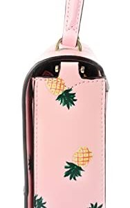 Kate Spade New York Staci Square Pineapple Printed Crossbody Bag